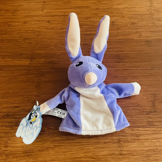 BOB BILBY 20CM Plush Bluey Figure Doll Soft Toy Cartoon Hand Puppet ...
