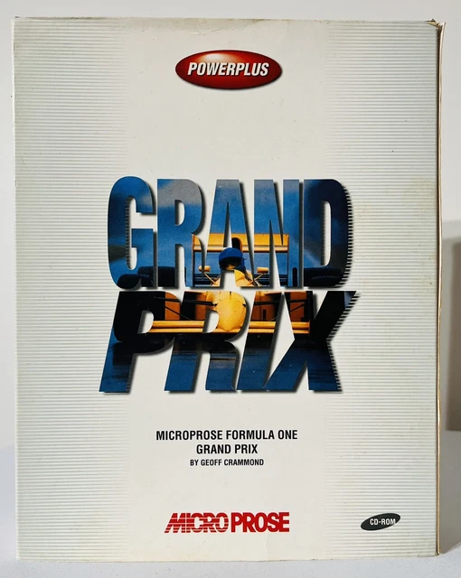 GRAND PRIX FORMULA One Game ~ Ibm Pc Cd Rom ~ 1991/1992 ~ Micro-Prose ~Vintage EUR 92,46 ...