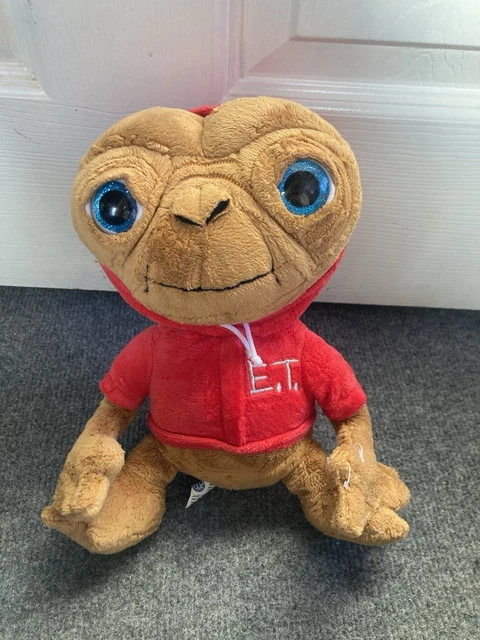 E.T. THE EXTRA Terrestrial Plush Soft toy In Red Hoodie Whitehouse ...