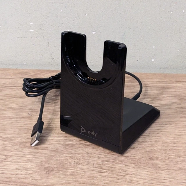 CHARGING STAND ONLY Poly Voyager Focus 2/4320/4310 headset USB dock ...