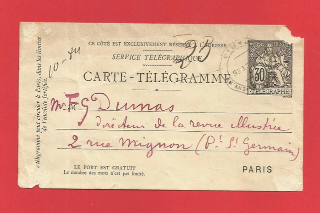 BZ54#-TELEGRAMME.A.S-JAN VAN BEERS-[LA Revue Illustration-René Baschet ...
