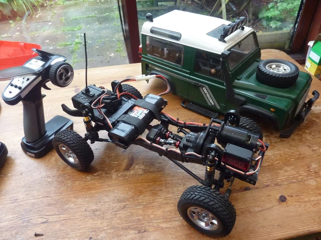 LAND ROVER DEFENDER 90 Rc Crawler with Spares £73.00 - PicClick UK