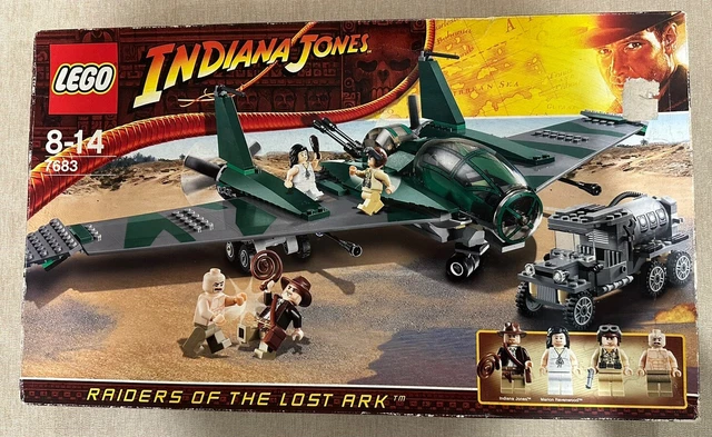LEGO INDIANA JONES 7683 Fight On The Flying Wing Nuevo y Precintado EUR ...