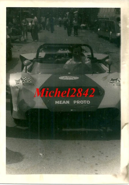 PHOTO MEAN PROTO 1970 sport automobile belge rallye motor racing Course ...