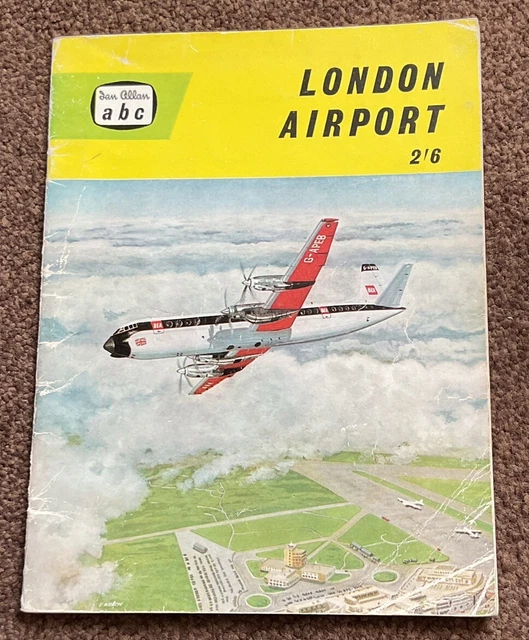LONDON AIRPORT - 3rd edition abc Ian Allan 1960s Paperback Book (A05) £ ...