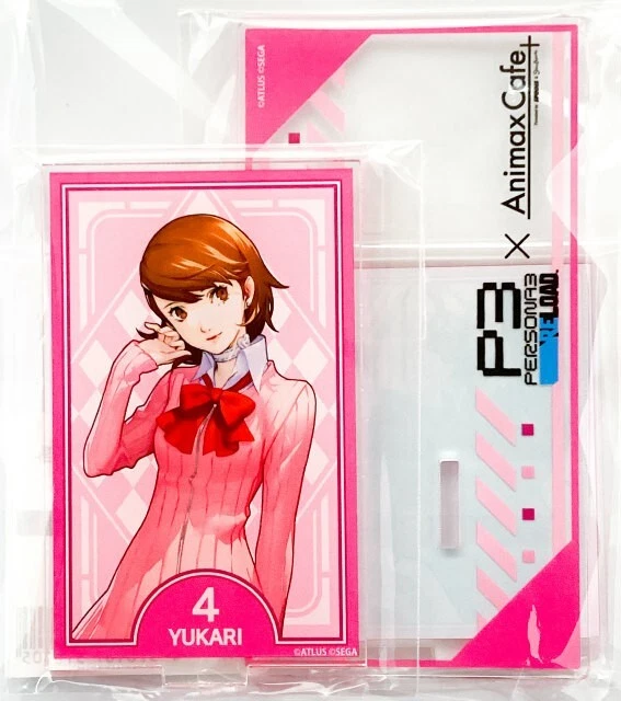 PERSONA 3 RELOAD Yukari Takeba and Io Twin Acrylic Stand Animax Cafe ...