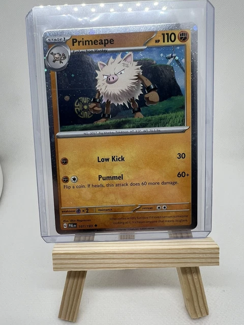 POKÉMON ÉCARLATE ET violet Primeape 107/193 Cosmic Holo Promo Paldea ...