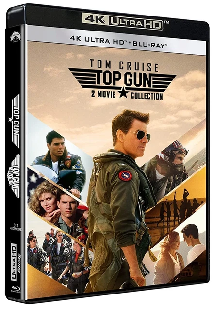 TOP GUN PACK: Top Gun + Top Gun: Maverick (4K UHD + Blu-ray) [Blu-ray ...