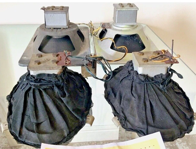 HMV SPEAKERS BTH Vitavox Tannoy Western Electric BBC Leak TL12.1 Valve ...
