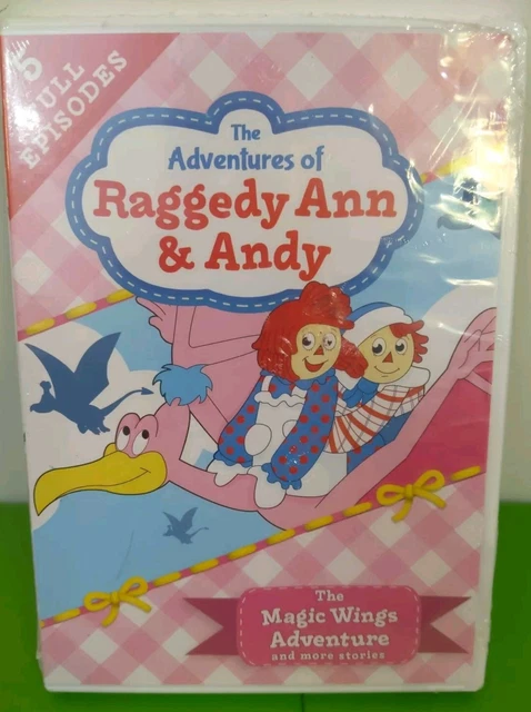 THE ADVENTURES OF Raggedy Ann & Andy DVD 2014 5 Full Episodes Sealed ...