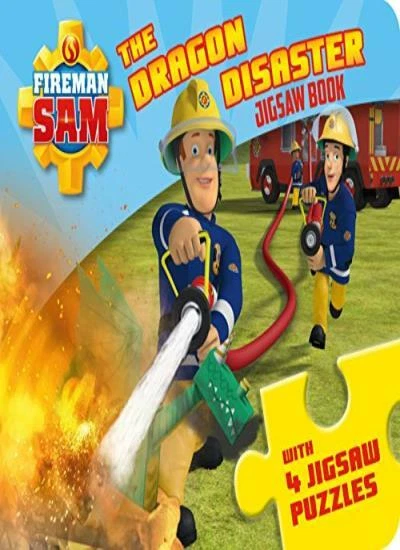 FIREMAN SAM: THE Dragon Disaster (A Jigsaw Puzzle Book) £2.90 - PicClick UK