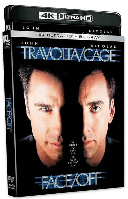 FACE OFF (JOHN Travolta Nicolas Cage) New 4K Ultra HD Blu-ray $69.95 ...