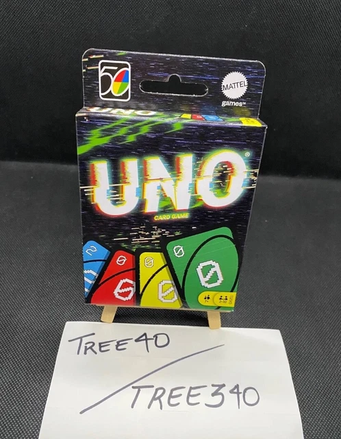 MATTEL GAMES UNO Card Game Iconic Series 2000s Family Card Games ...