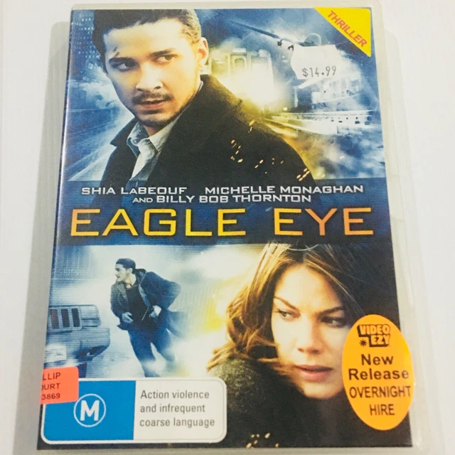EAGLE EYE (DVD, 2008) Region 4 $5.50 - PicClick AU