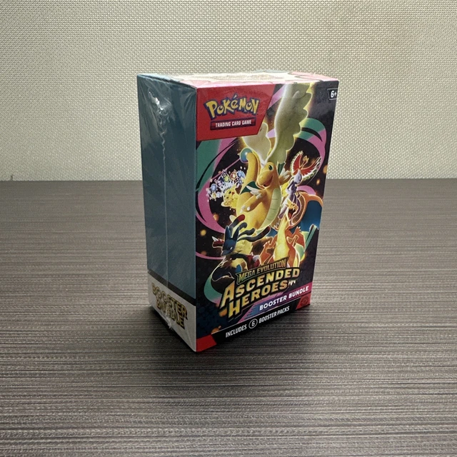 POKÉMON TCG: MEGA Evolution-Ascended Heroes Booster Bundle (6 ...