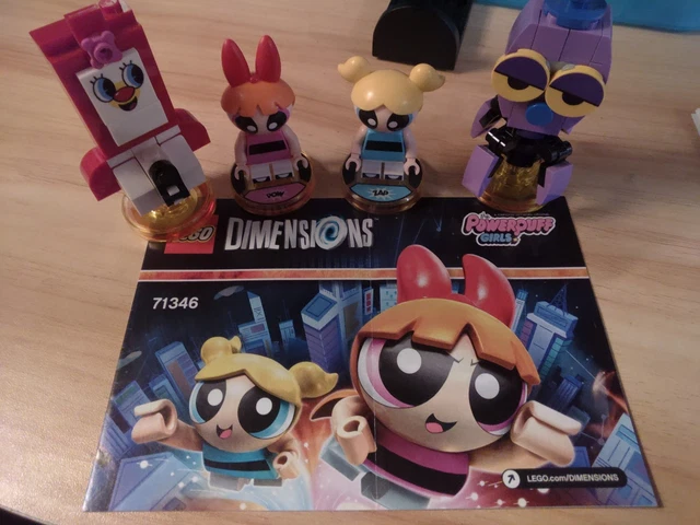 LEGO DIMENSIONS THE Powerpuff Girls Team Pack & Fun Pack 71346 & 71343 ...
