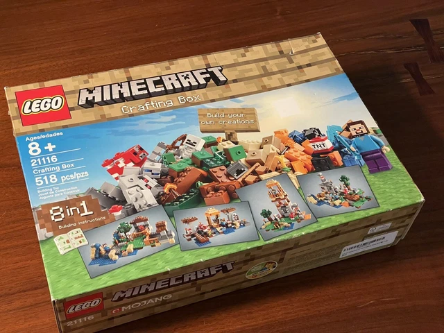 LEGO MINECRAFT 21116 Complete e/ BOX and Instructions EUR 49,00 ...