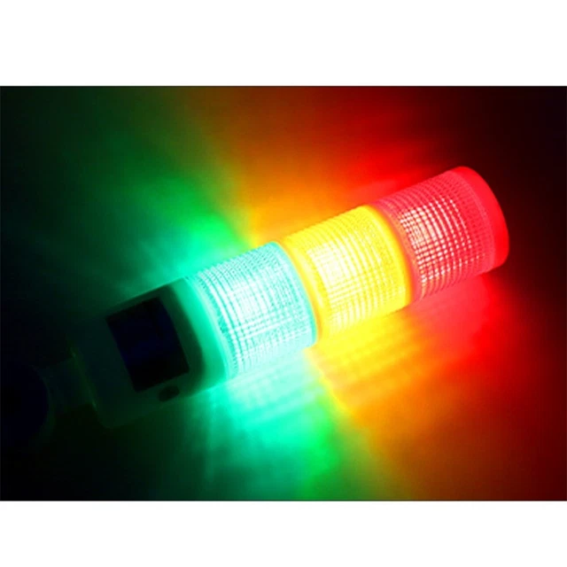 MULTI-LAYER LED ALARM Light Signal Tower for Electronic Machines 12/24V ...