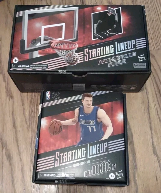 FIGURINE LUKA DONCIC + Backboard NBA Series 1 Starting Lineup 2023 ...