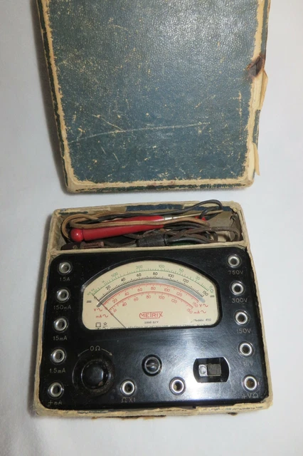 ANCIEN +MULTIMÈTRE METRIX modèle 450/R39 EUR 38,00 - PicClick FR