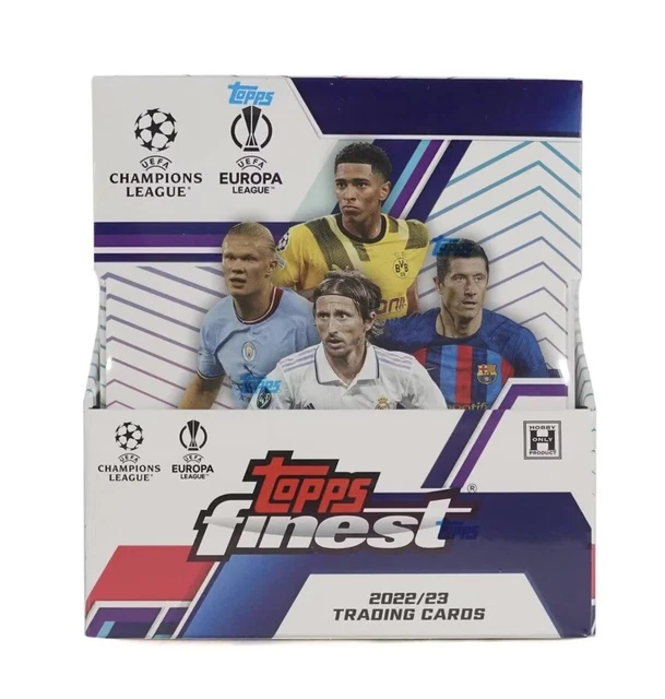 2022-23 TOPPS FINEST UEFA Club Competition Soccer HOBBY Box $459.99 - PicClick AU