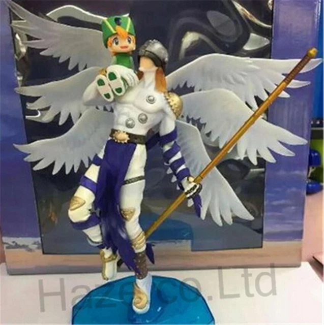ANIME DIGIMON ADVENTURE Takaishi Takeru & Angemon Figure Toy New In Box ...