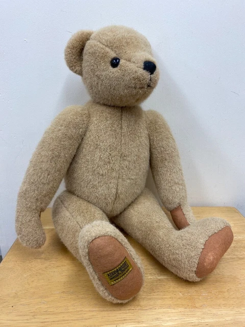 MERRYTHOUGHT IRONBRIDGE JOINTED Teddy Bear Large Made in England PA 169 ...