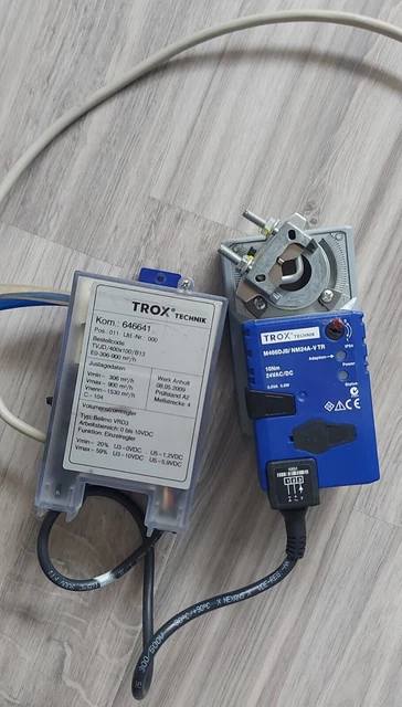TROX M466DJ8 / NM24A-VTR Stellantrieb mit Volumenstromregler Belimo ...