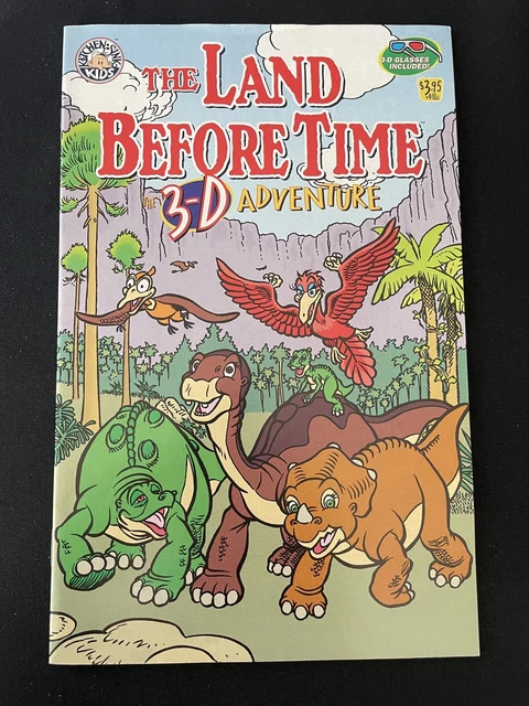 THE LAND BEFORE Time 3-D Adventure (1996) Comic Book. No Glasses $12.00 ...