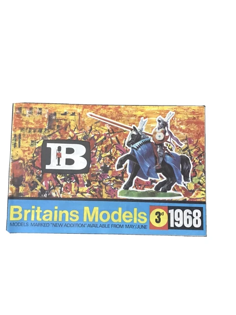 BRITAINS MODELS ORIGINAL 1968 Catalogue In Mint Condition , Vintage ...