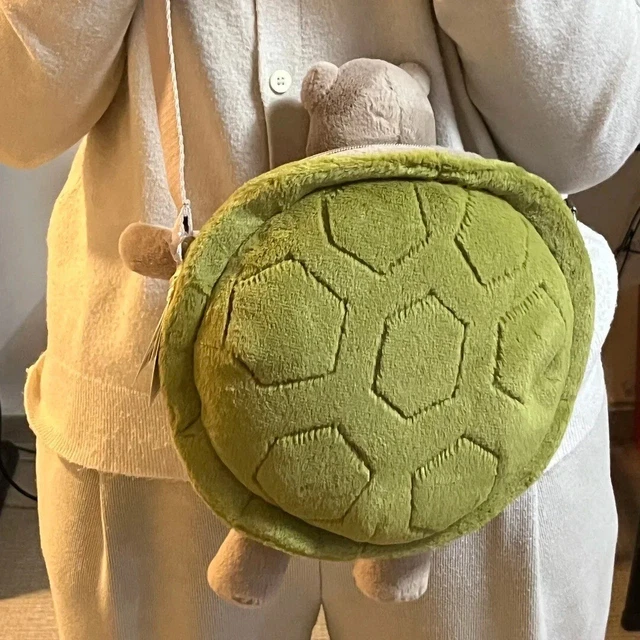 JELLYCAT TIMMY TURTLE Shoulder Bag Tags + Dust Bag 26CM Cosplay ...