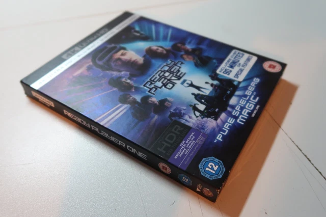 READY PLAYER ONE Blu-ray 4K UltraHD + Blu-ray Steven Spielberg £16.14 ...
