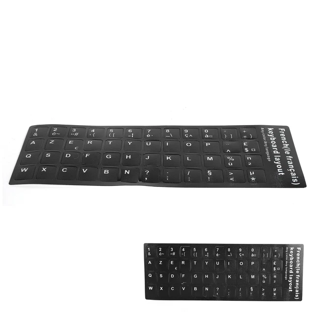 French Keyboard Sticker Replacement Keyboard Sticker For Desktop Pc Laptop A Sls £319 Picclick Uk