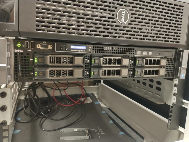 USED DELL R710 PowerEdge LFF Rack Server Complete w/ Many Extras $110. ...