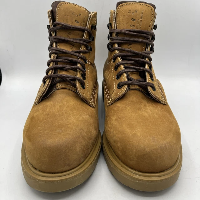 RED WING SZ 8 1221 Traction Tread Light 6” Men's Work Boots Safety Toe ...