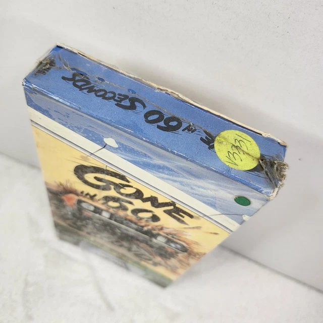 GONE IN 60 Seconds VHS Marion Busia, H.B. Halicki 1984 NEW $28.00 ...