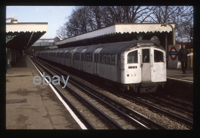 ORIGINAL 35MM SLIDE -London Underground 1962 stock at Snaresbrook for ...