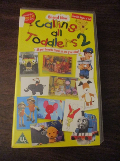 CALLING ALL TODDLERS 2 VHS Video Tape (NEW) £9.99 - PicClick UK