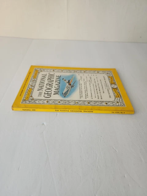 NATIONAL GEOGRAPHIC MAGAZINE September 1959 £7.44 - PicClick UK