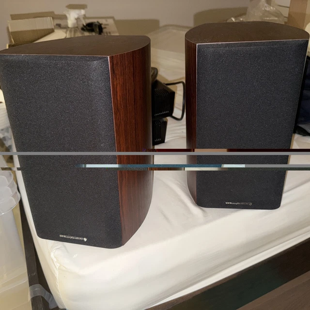 WHARFEDALE DIAMOND 9.1 Bookshelf Speakers (Pair) Walnut £31.90 ...