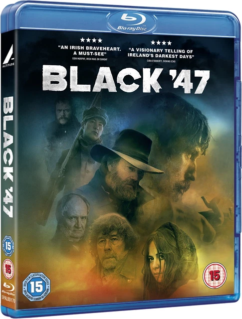 BLACK 47 (BLU-RAY) Jim Broadbent Moe Dunford Colm Seoighe Ronan O ...