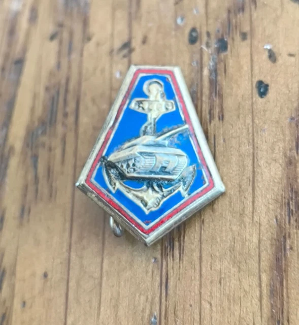 INSIGNE MINIATURE RÉDUCTION RCCC Régiment Colonial Chasseurs Chars ...