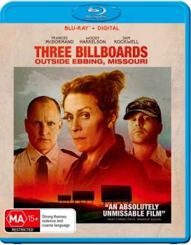 THREE BILLBOARDS OUTSIDE Ebbing, Missouri (Blu-ray/Digital Copy) [Region B] £19.74 - PicClick UK