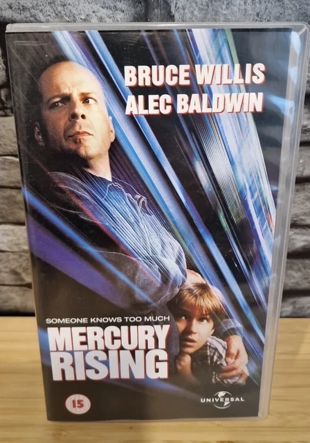 VHS MOVIE MERCURY Rising Action Video Cassette Bruce Willis. New Sealed ...