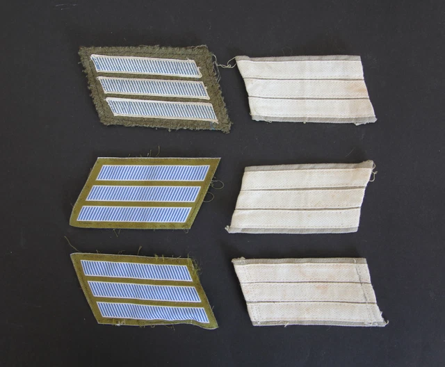 IDF ISRAELI ARMY Uniform – 3 Types of Sergeant Ranks – Six-Day War 1967 ...