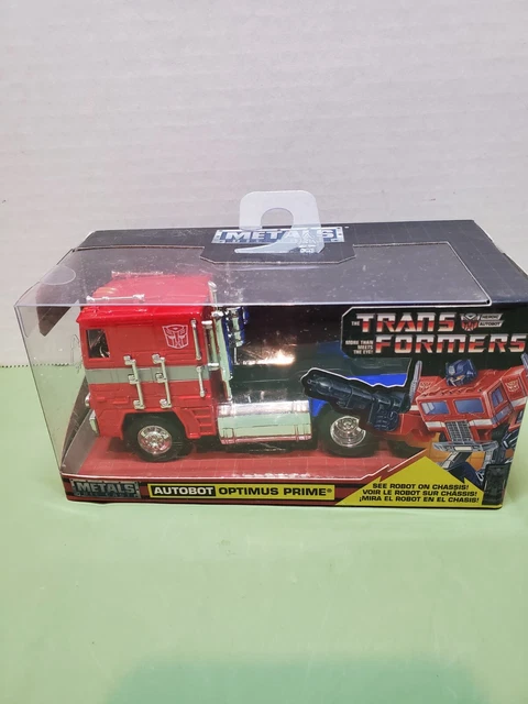 TRANSFORMERS OPTIMUS PRIME G1 Autobot Jada Toys 2018 Hollywood Rides 1: ...