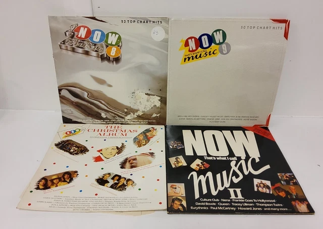 NOW THAT'S WHAT I Call Music 12" LP Vinyl Record Collection- 2 8 9 ...