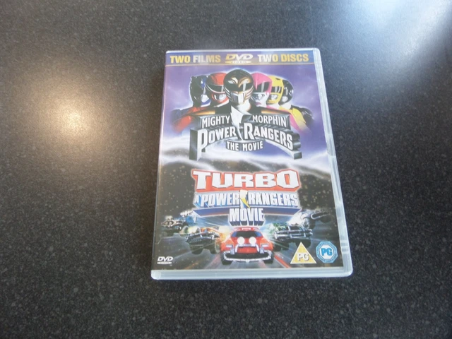 MIGHTY MORPHIN POWER Rangers/Turbo A Power Rangers Movie 2 Disc DVD Set ...