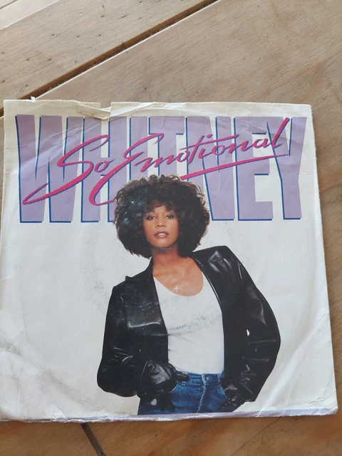 WHITNEY HOUSTON SO Emotional 7" vinyle single EUR 1,17 - PicClick FR
