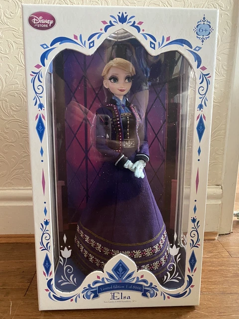 Disney Store Limited Edition Doll Elsa Frozen 17 Le 5000 £200 00